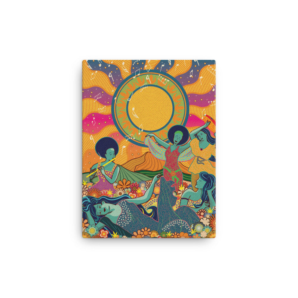 'How Music Makes Me Feel' Canvas Prints – High Art Gallery