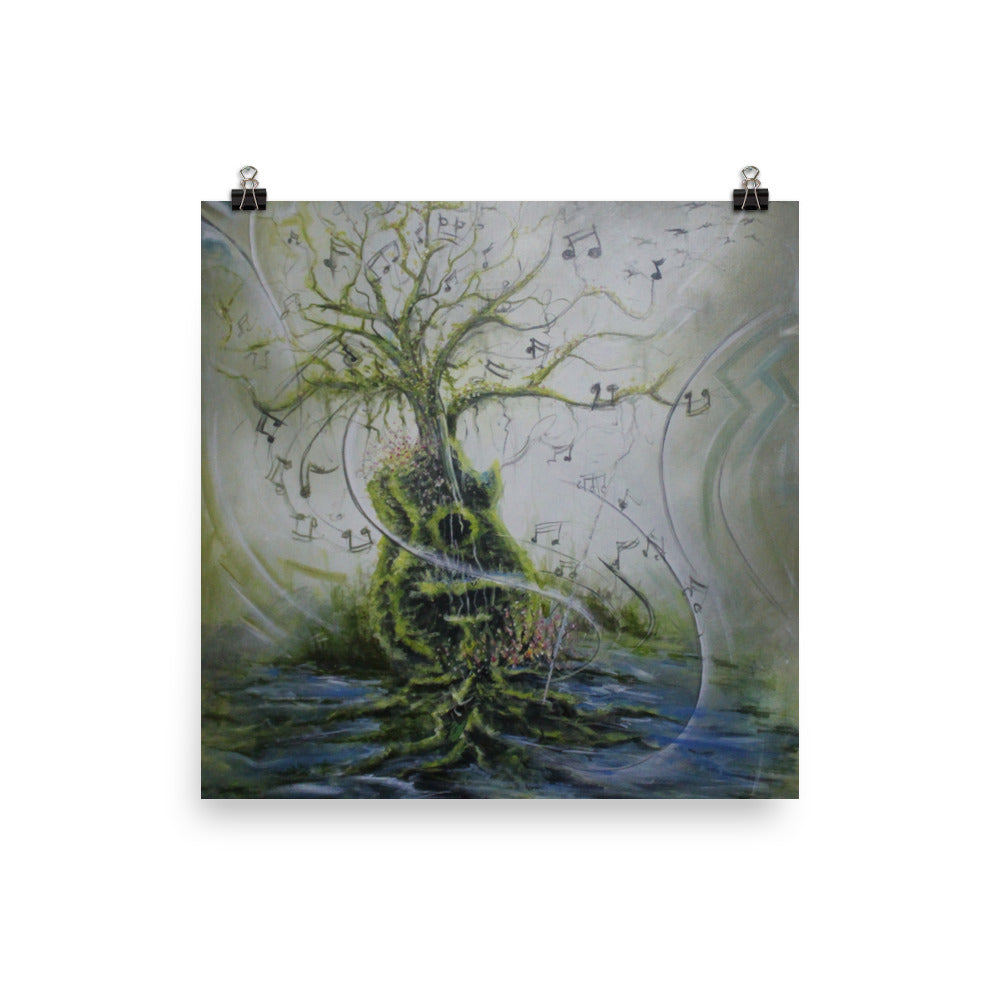 'Music Gives the Universe a Soul' Giclée Posters – High Art Gallery