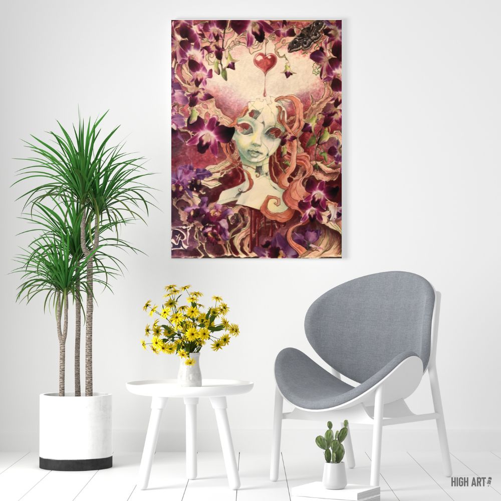 'Passion In The Rainforest' Canvas Prints – High Art Gallery
