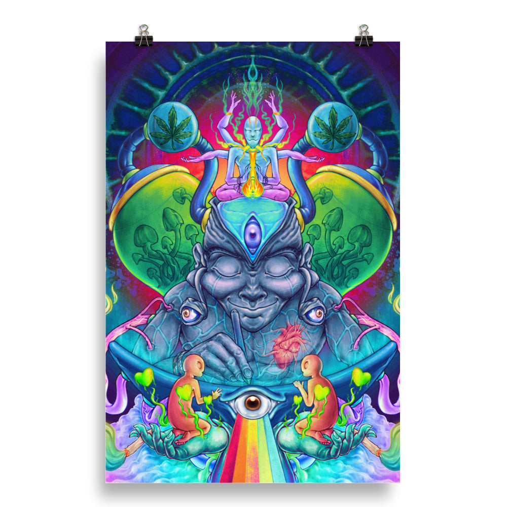 'Tranquil Awakening' Giclée Posters – High Art Gallery