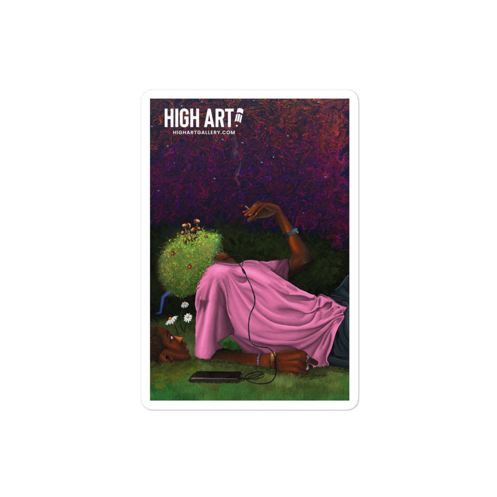 'Finding Myself Again' Stickers – High Art Gallery