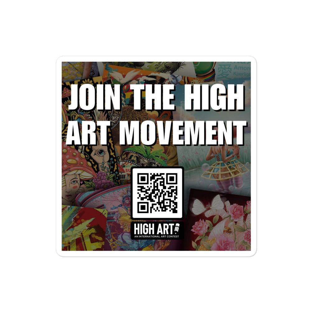 'Join the Movement' Stickers – High Art Gallery