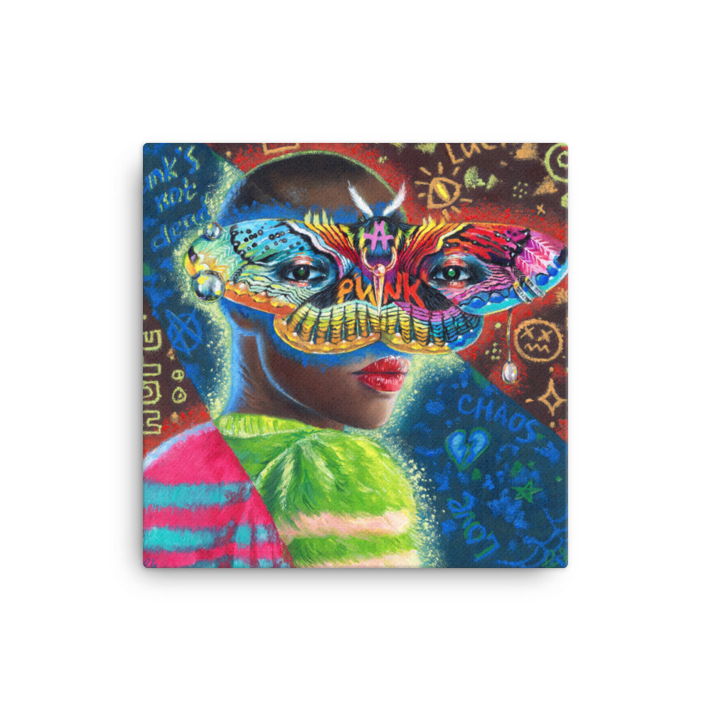 'Black Punk' Canvas Prints – High Art Gallery
