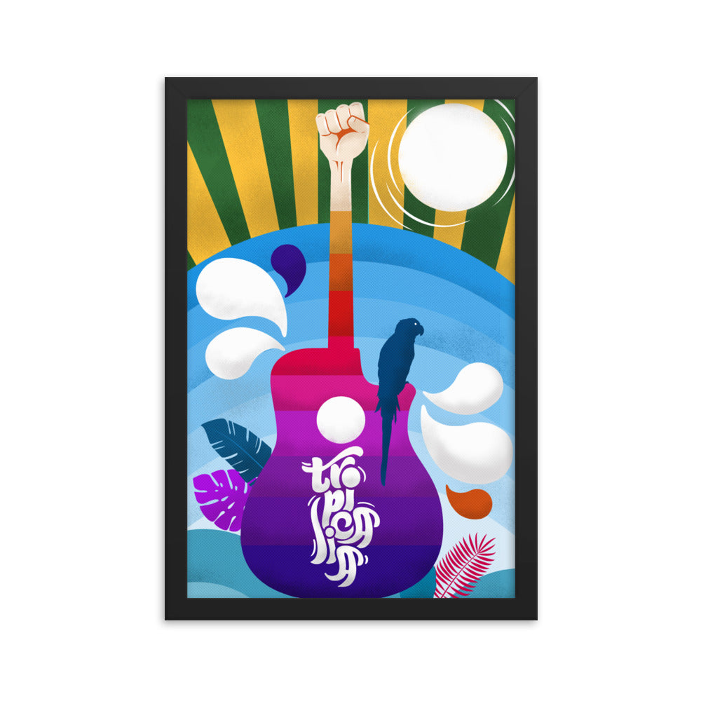 'The Tropicália' Framed Giclée Posters – High Art Gallery