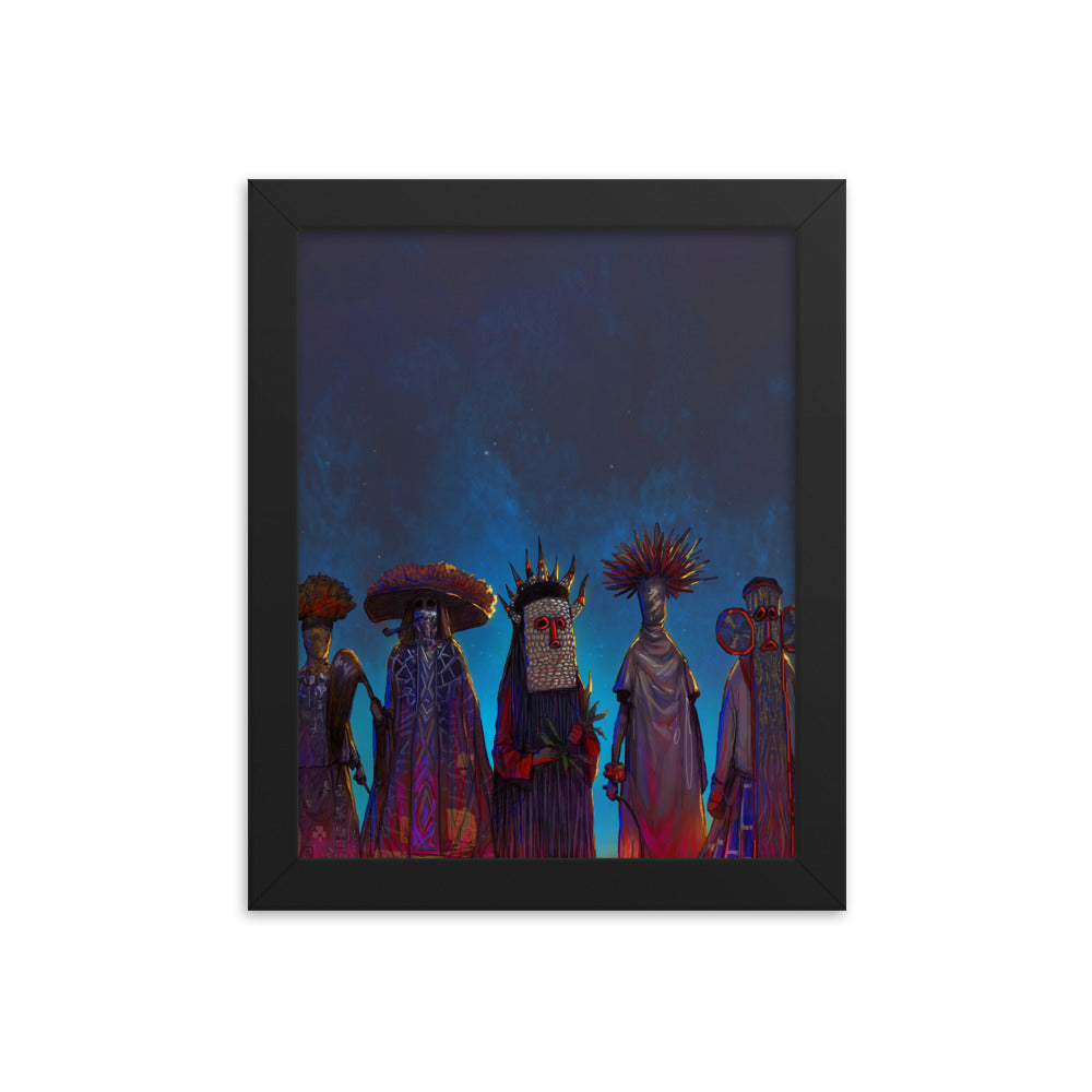 'JuJu' Framed Giclée Posters – High Art Gallery