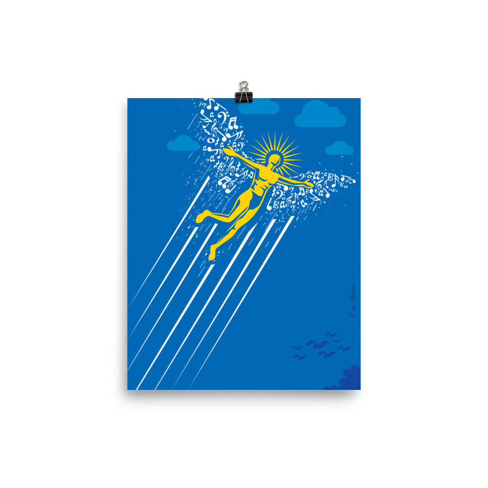 'Fly Like An Angel' Giclée Posters – High Art Gallery