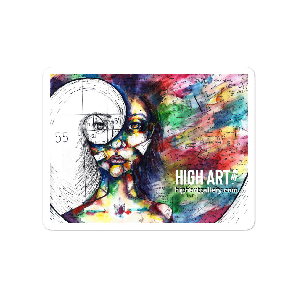 'Pi' Stickers – High Art Gallery