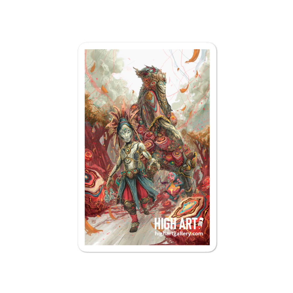 'Flow' Stickers – High Art Gallery