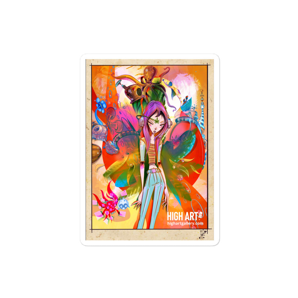 'Vertigo' Stickers – High Art Gallery