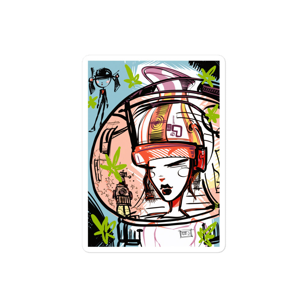 'Take Off' Stickers – High Art Gallery