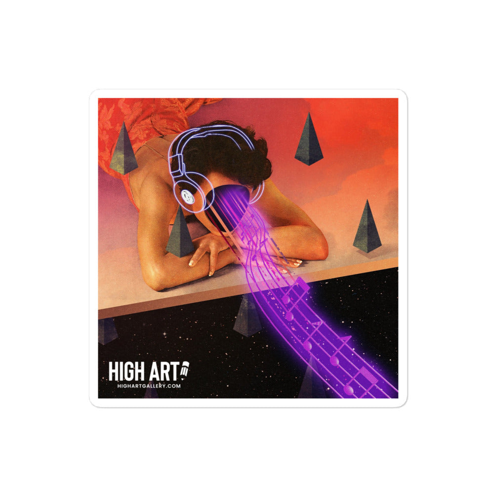 'Sound Oddity' Stickers – High Art Gallery
