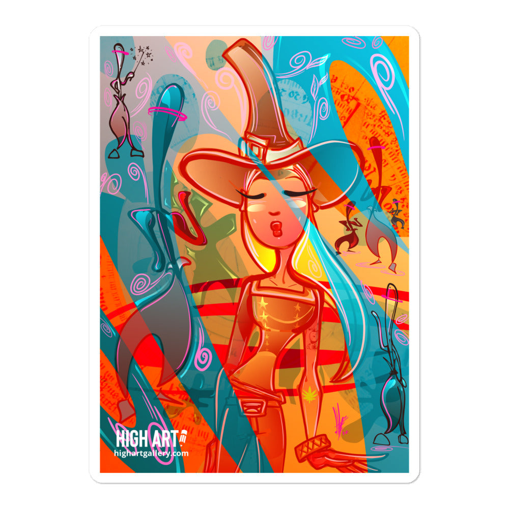 'The Apprentice' Stickers – High Art Gallery