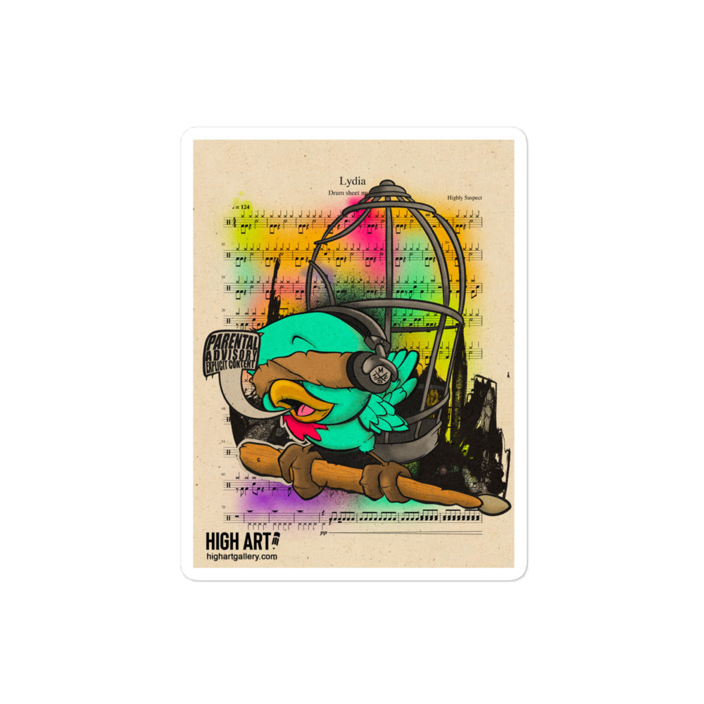 'Highly Suspect' Stickers – High Art Gallery