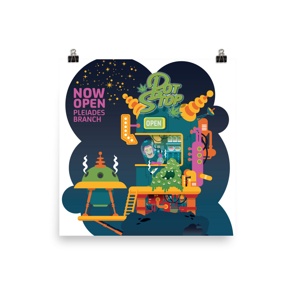 'Pot Stop' Print – High Art Gallery